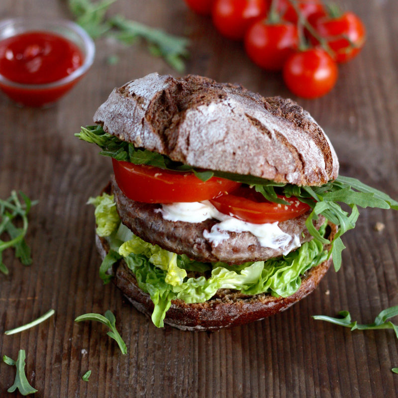 Wildburger aus echten 100% Wildfleisch aus der Natur